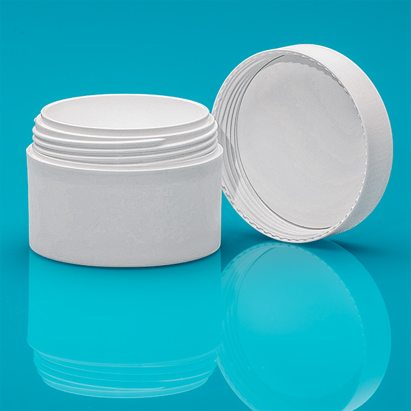 Gerschon Verpackungen | 50 ml Dose weiß matt, außen PreProp, innen PP ...